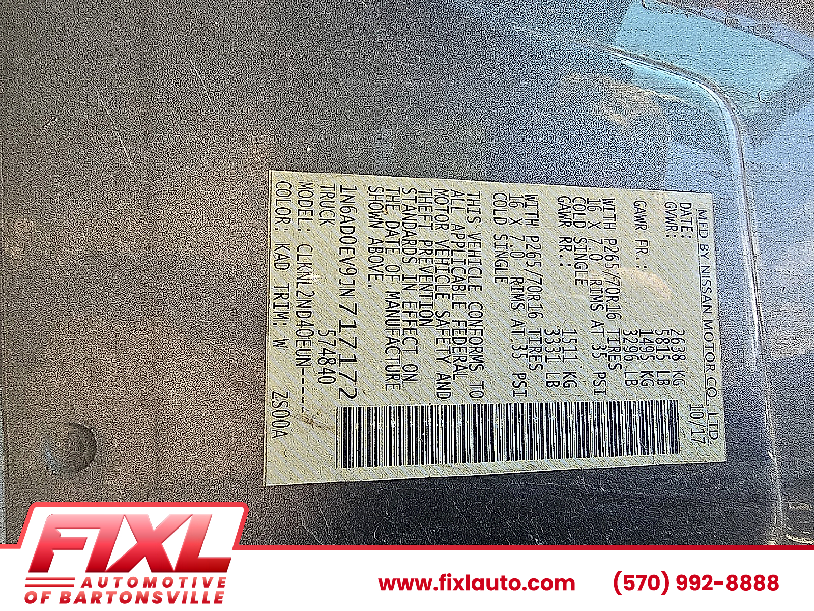 Used 2018 Nissan Frontier SV in | 1N6AD0EV9JN717172 | FIXL Automotive